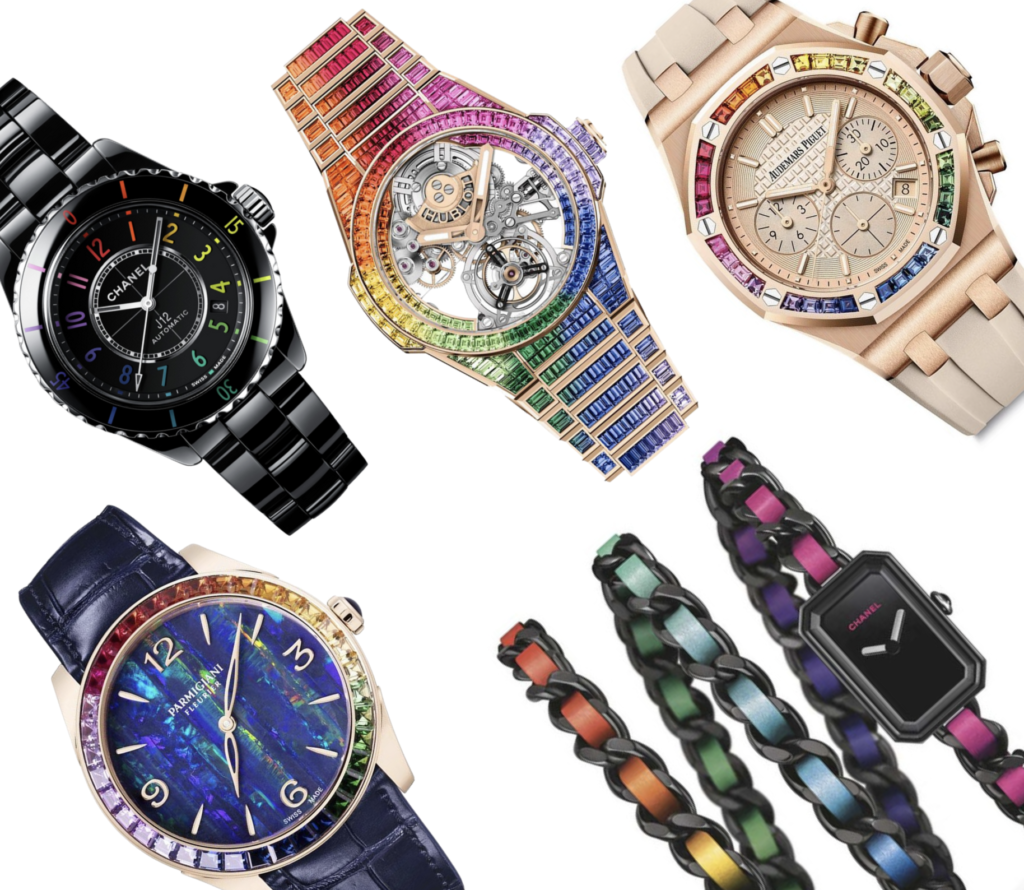 RAINBOW WATCHES ARE HAVING A MOMENT AND HERE IS WHY